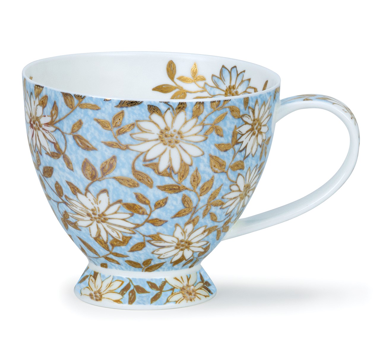 Tea 4 You. Dunoon Tasse Skye Aqua Fine Bone China Porzellan Mug